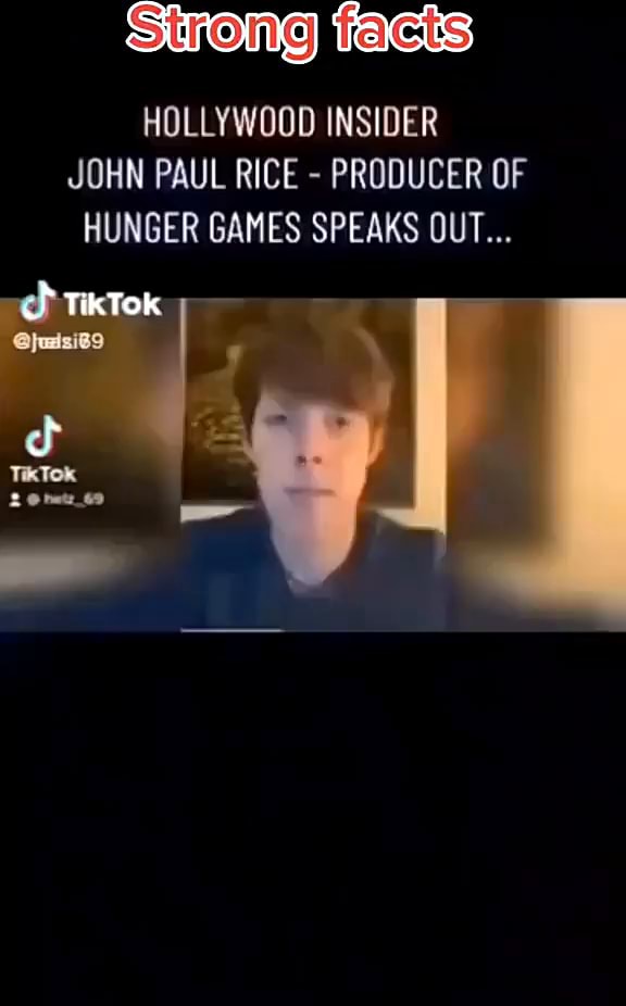 HOLLYWOOD INSIDER JOHN PAUL RICE - PRODUCER OF HUNGER GAMES SPEAKS OUT ...