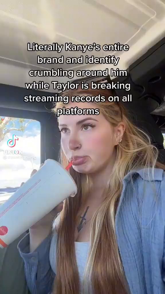 Literally Kanye's entire brand and identify crumbling around him while ...