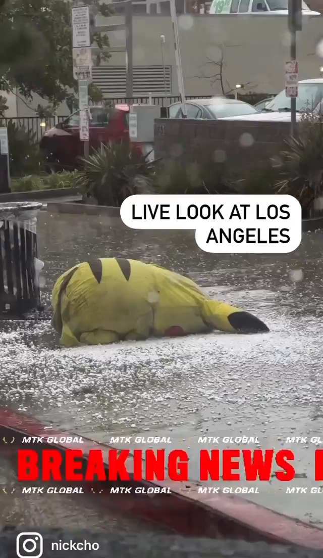 LIVE LOOK AT LOS ANGELES GLOBAL MTK GLOBAL MTK GLOBAL MTK Ob AITK ...