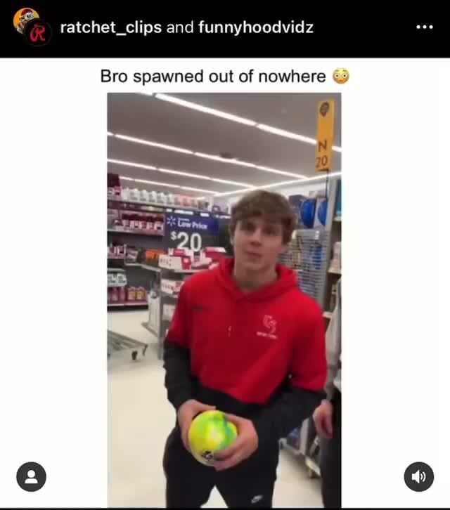 Ratchet_clips and funnyhood Bro spawned out of nowhere - iFunny