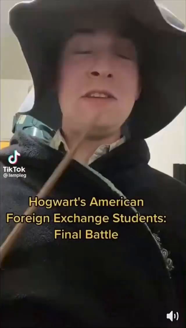 'TikTok @lampleg Hogwart's American Foreign Exchange Students: Final ...