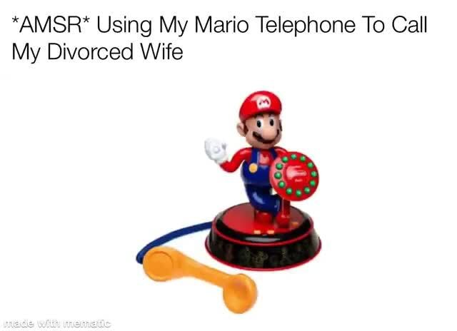 Mario telephone makes any phone call a life changing experience - *AMSR ...
