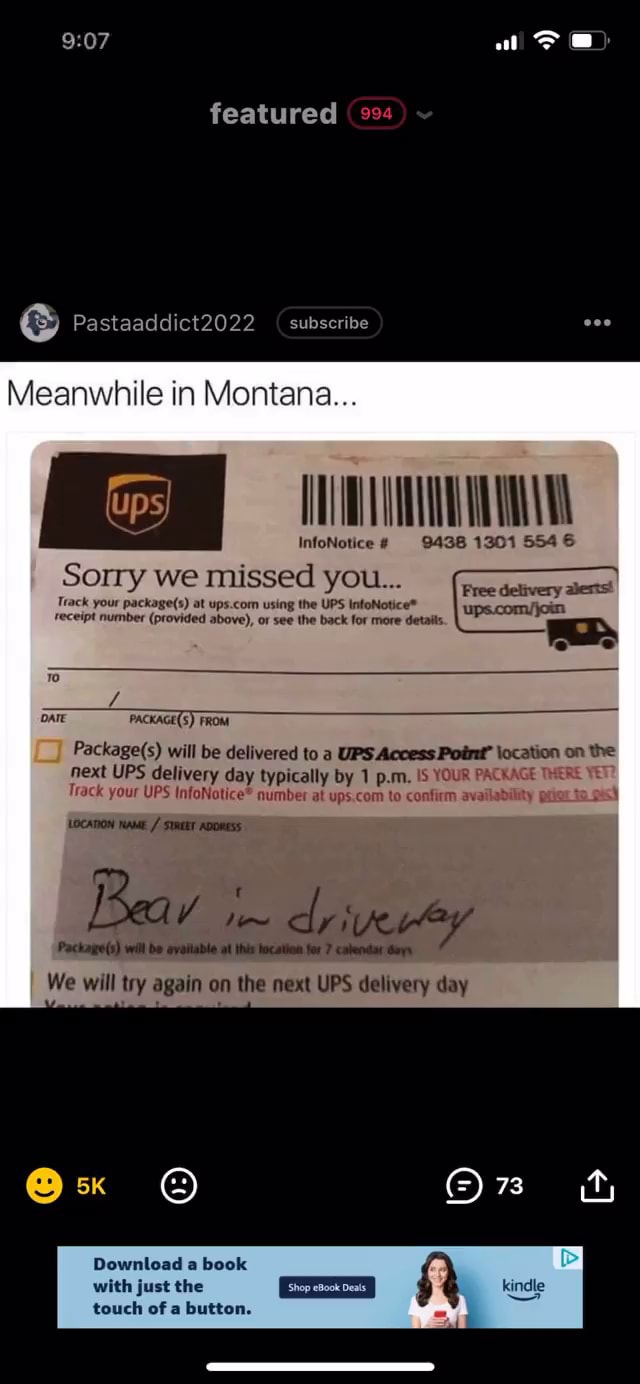 Featured (94 Pastaaddict2022 subscribe Meanwhile in Montana ...