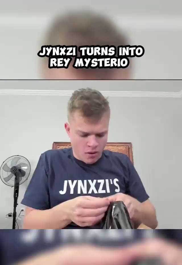 JYNXZI TURNS INTO REY MYSTERIO - iFunny