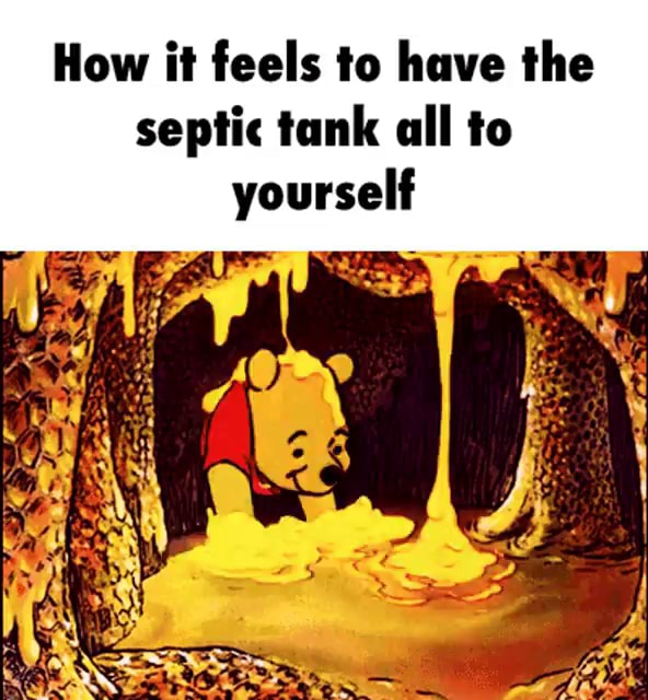 How it feels to have the septic tank all to yourself - iFunny