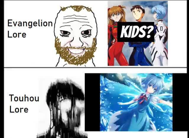 Evangelion Lore Touhou Lore - iFunny