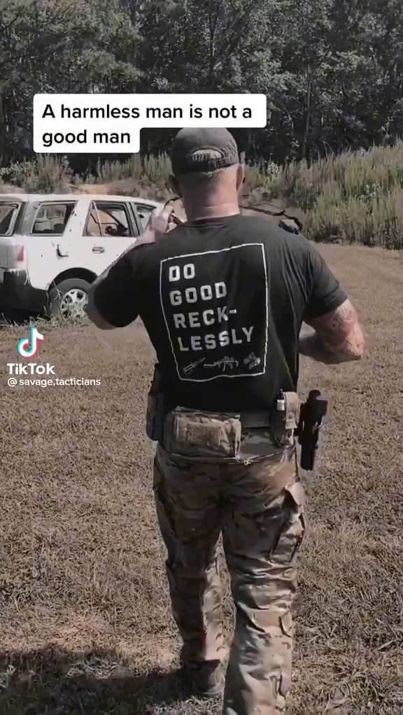 A harmless man is not a good man TikTok sways - iFunny