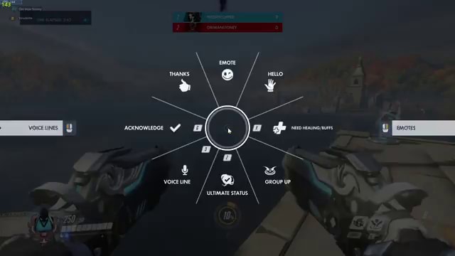 EMOTE HELLO THANKS VOICE LINES ACKNOWLEDGE EMOTES VOICE LINE GROUP UP ...