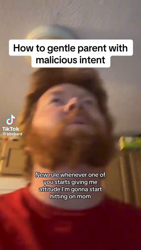 How to gentle parent with malicious intent TikTok New rule whenever one ...