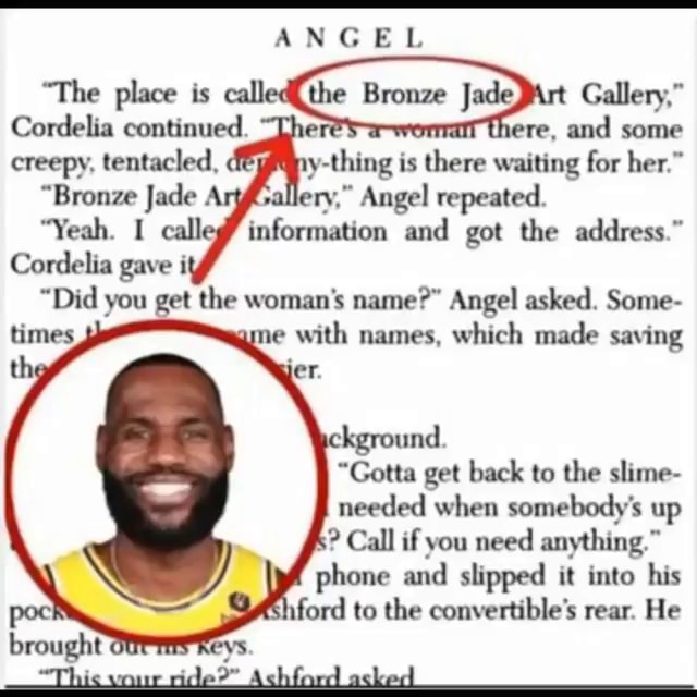 ANGEL "The place is called Gallery," Cordelia continued. "The: there ...