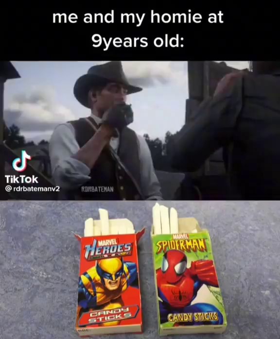 Me and my homie at rs old TikTOK \ rdrbatemanv2 - iFunny