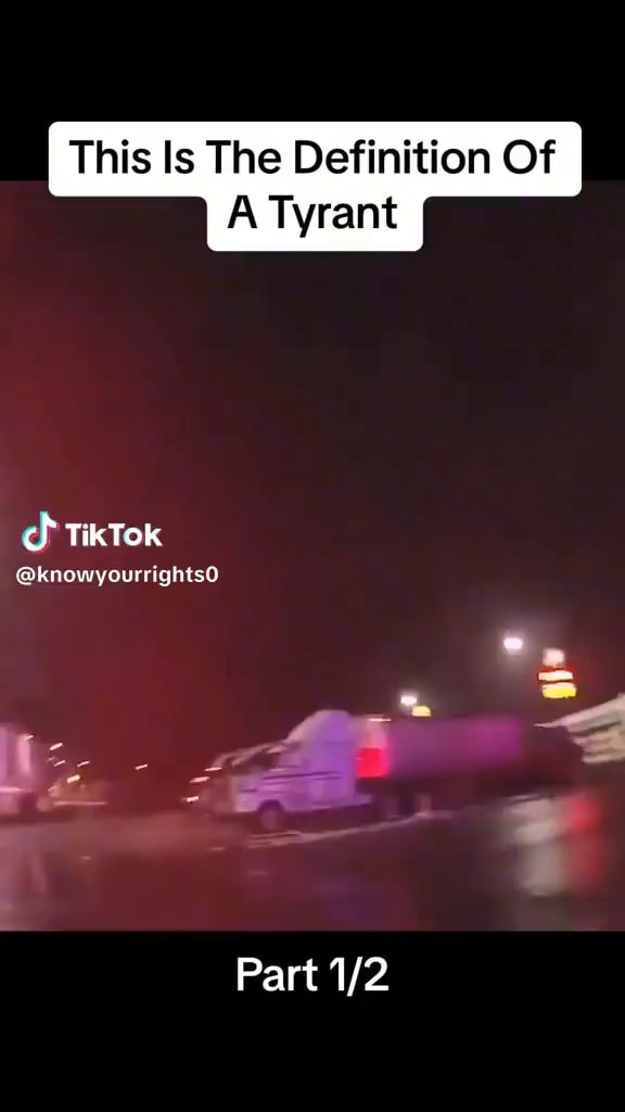 Police Memes - This Is The Definition Of A Tyrant TikTok ...