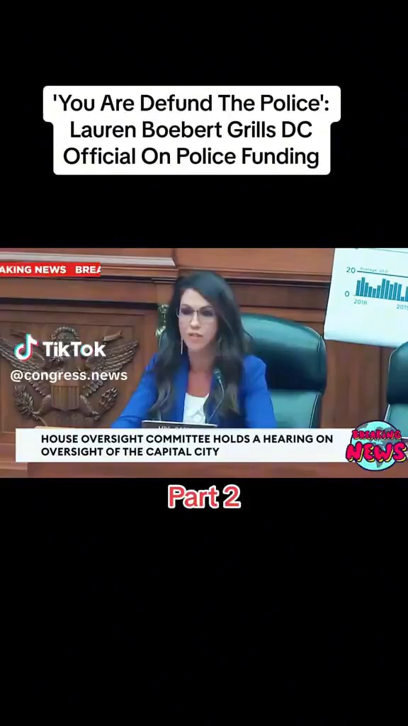 Memes - You Are Defund The Police': Lauren Boebert Grills DC Official ...