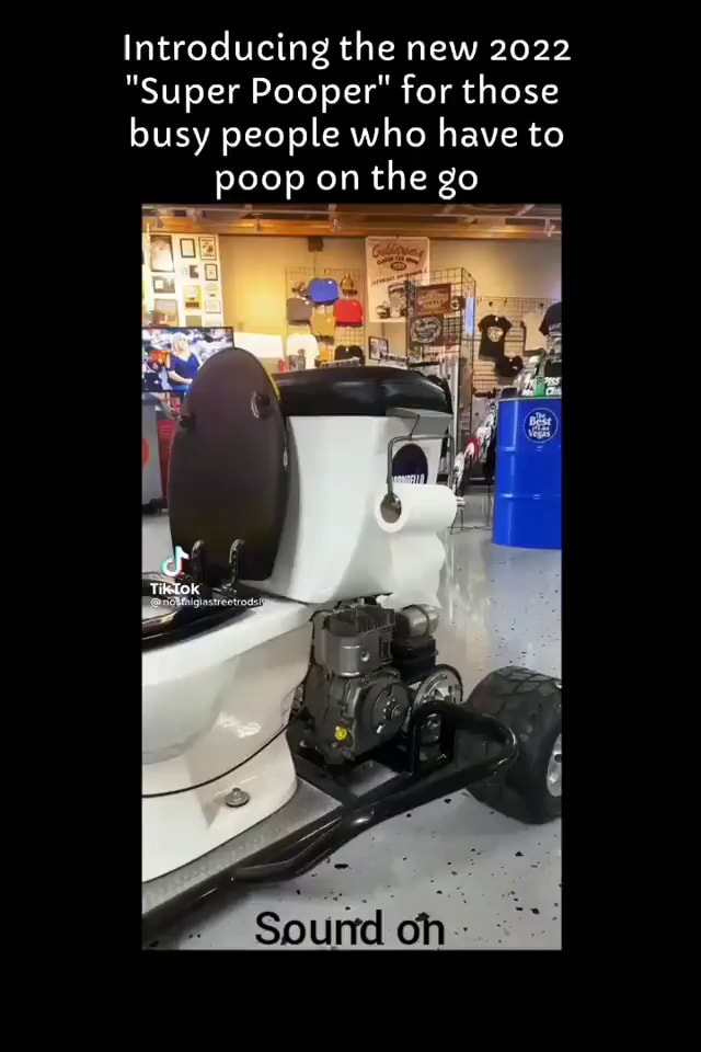 Introducing the new 2022 "Super Pooper" for those busy people who have ...