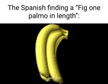 The Spanish finding a "Fig one palmo in leng - iFunny