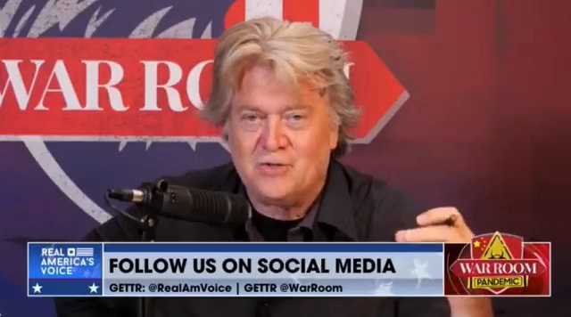 VAR RC FOLLOW US ON SOCIAL MEDIA GETTR: @RealAmVoice GETTR @WarRoom WAR ...