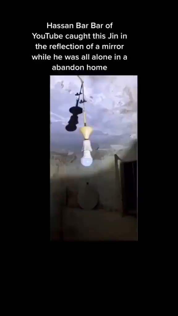 Hassan Bar Bar of YouTube caught this Jin in the reflection of a mirror ...