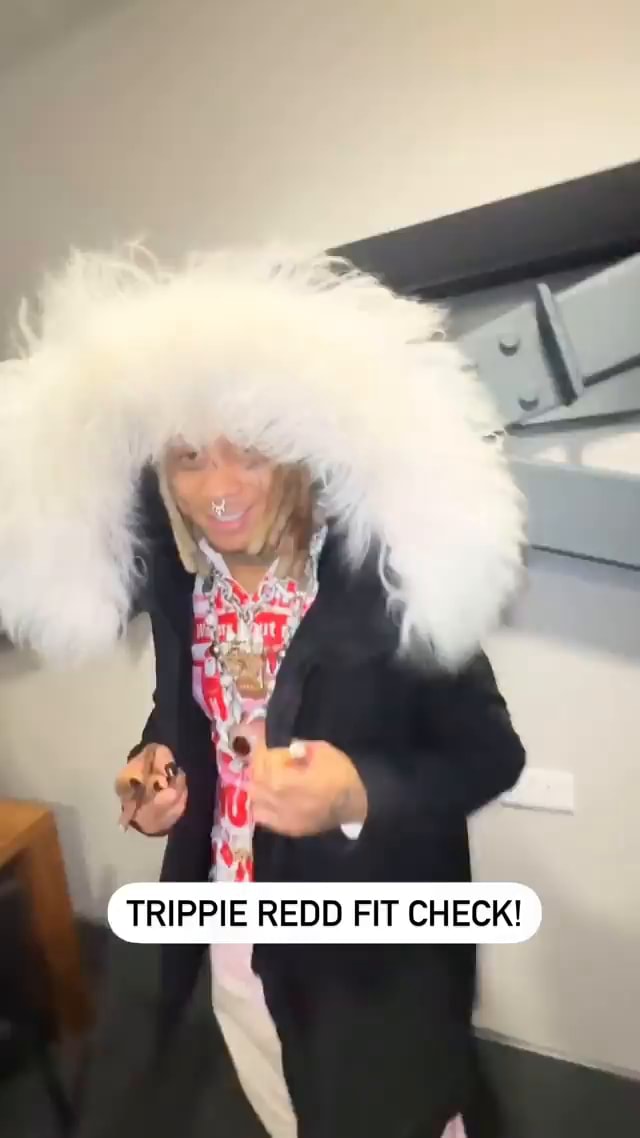 #TrippieRedd shows off his outfit! 👀🤣 @trippieredd @coileray - TRIPPIE ...