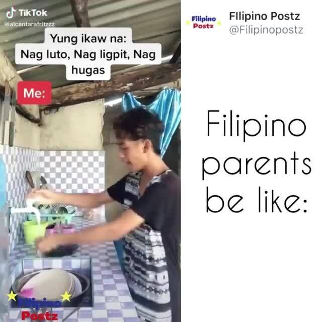 Yung Nag Iuto, Nag ligpit, Nag hugas Filipino Filipino Post. Post ...