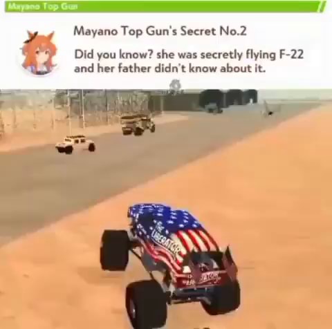 Mayano Top Gun's Secret No.2 Did you know? she was secretly flying F-22 ...