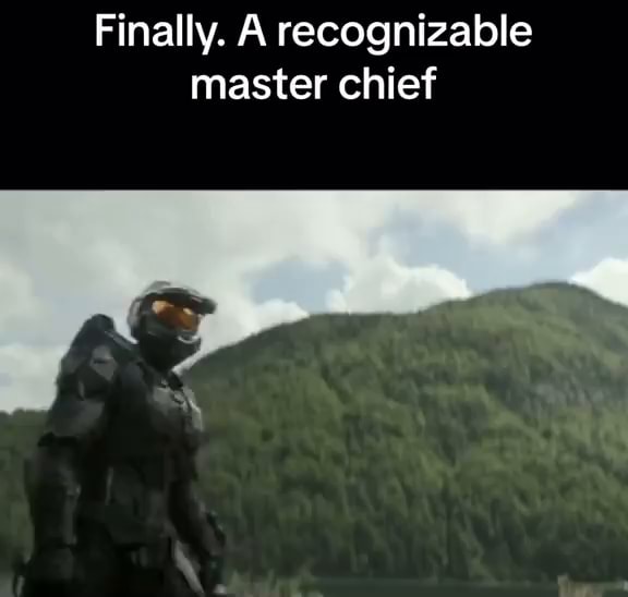 Finally. A recognizable master chief - iFunny