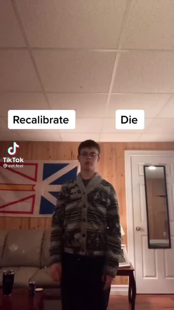 Recalibrate Die TikTok met - iFunny