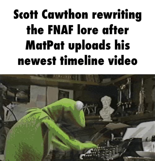 Scott Cawthon rewriting the FNAF lore after MatPat uploads his newest ...