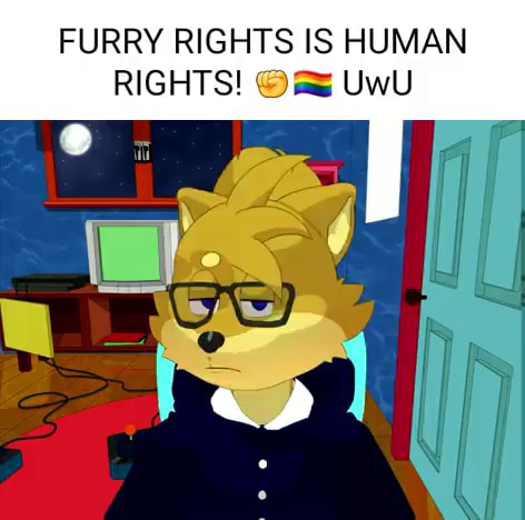 FURRY RIGHTS IS HUMAN RIGHTS! UwU - iFunny