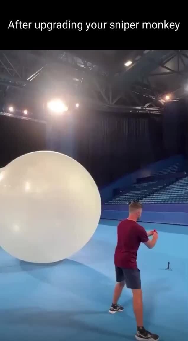 After upgrading your sniper monkey - iFunny