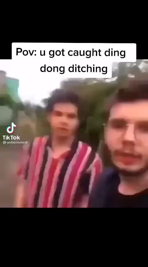 Pow: got caught ding dong ditching 9 dite TikTok - iFunny
