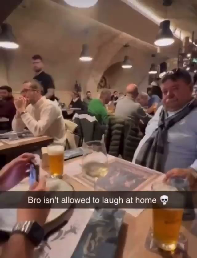 If Bro isn't allowed to laugh al home @ - iFunny