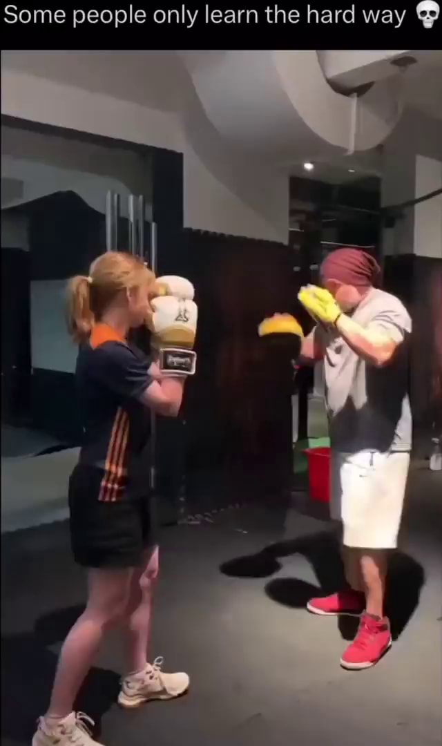 Some people only learn the hard way - iFunny