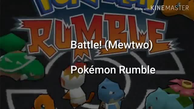 Battle! (Mewtwo) - Pokémon Rumble - iFunny