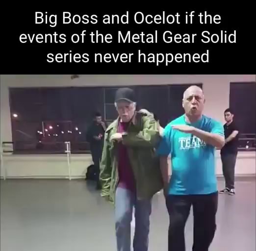 Big Boss and Ocelot if the events of the Metal Gear Solid series never ...