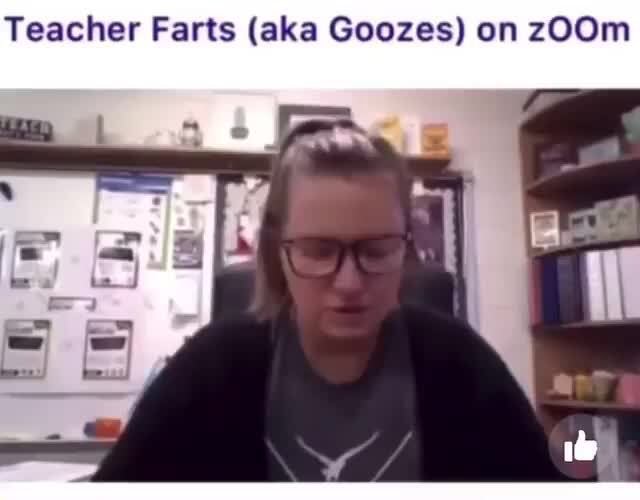 Teacher Farts (aka Goozes) on ZOOm - iFunny