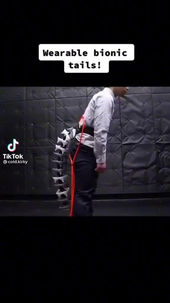 Wearable bionic tails! cf TikTok cola. kiey - iFunny