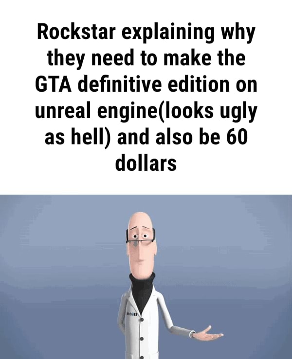 Rockstar explaining why they need to make the GTA definitive edition on ...
