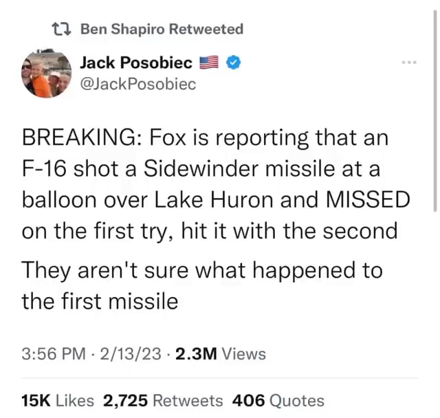 Ben Shapiro Retweeted Jack Posobiec @JackPosobiec BREAKING: Fox is ... Ben Shapiro Retweeted Jack Posobiec @JackPosobiec BREAKING: Fox is ...