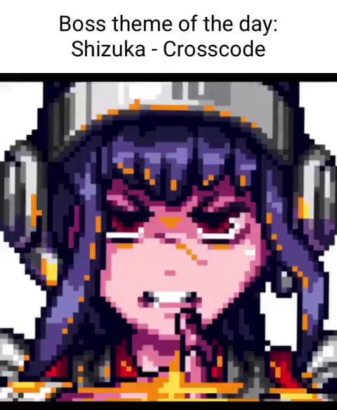 Boss theme of the day: Shizuka - Crosscode - iFunny