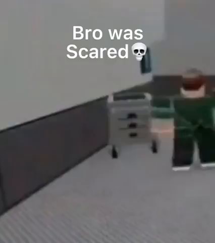 Bro was Scared - iFunny