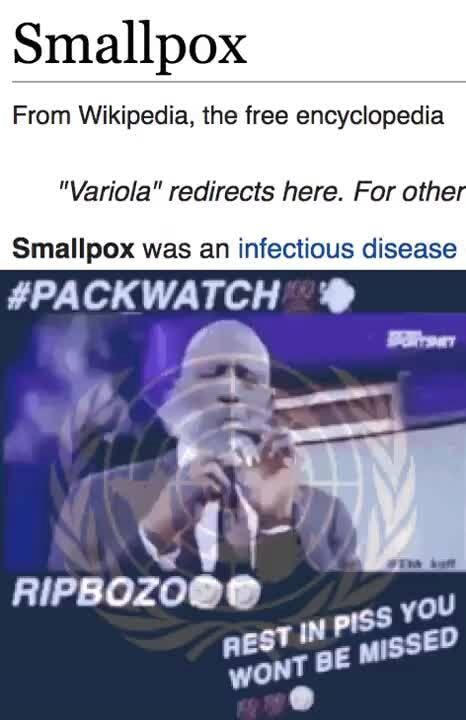 Smallpox From Wikipedia, the free encyclopedia Smallpox was an ...