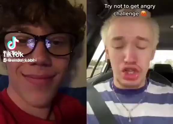 Try not to.get angry challenge - iFunny