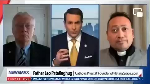 NEWSMAX Father Leo Patalinghug I CatnocPiest& Founder of - iFunny