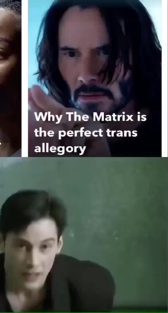 Ah Why The Matrix is the perfect trans allegory - iFunny