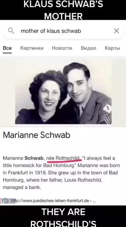 US SCHWAB'S MOTHER mother of klaus schwab Bce Hi juneo Kap Marianne ...