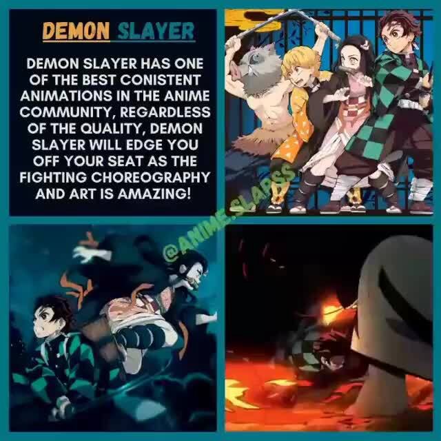 DEMON DEMON SLAYER HAS ONE OF THE BEST CONISTENT ANIMATIONS IN THE ...