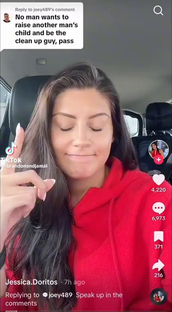 Reply to joey489's comment No man wants to raise another man's child ...