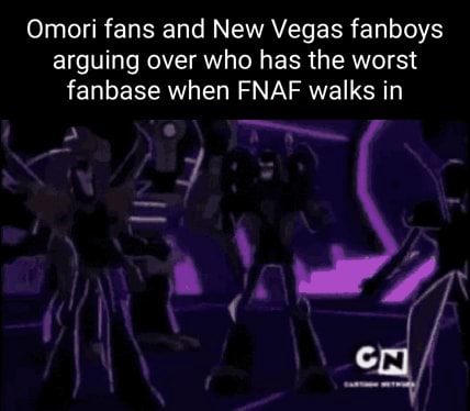 Omori fans and New Vegas fanboys arguing over who has the worst fanbase ...