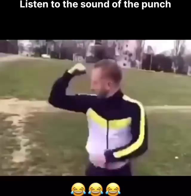Listen to the sound of the punch - iFunny