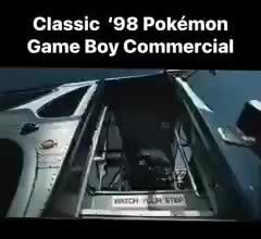 Classic '98 Pokemon Game Boy Commercial - iFunny